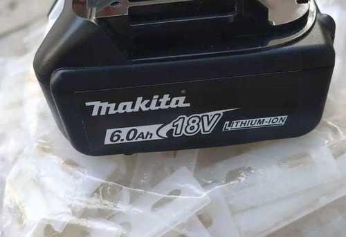 Оригинальный аккумулятор makita 18v 6 ah