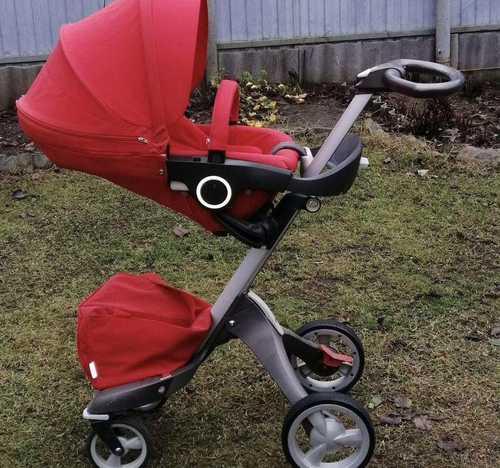 Коляска stokke xplory прогулочный блок