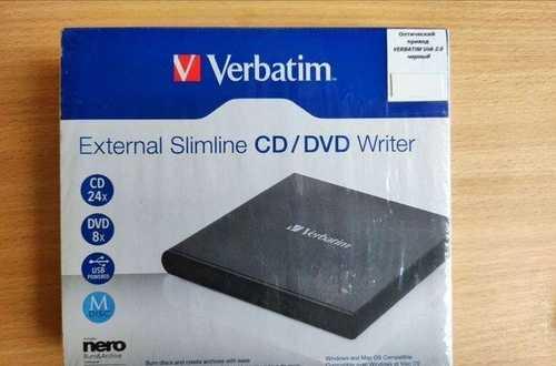 Внешний пишущий DVD/CD привод для ноутбука. Новый