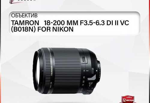 Tamron 18-200 MM F3.5-6.3 DI II VC (B018N) FOR N