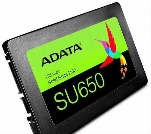 2.5" 120GB adata SU650 Client SSD SATA 6Gb/s, 520
