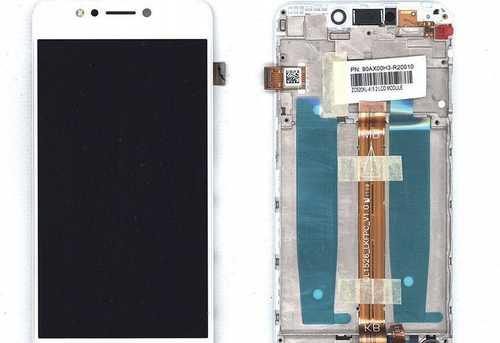 Дисплей для Asus ZenFone 4 Max ZC520KL белый с рам