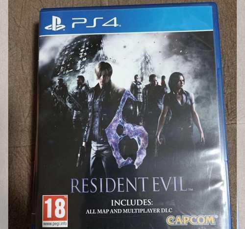 Resident Evil 6 ps4