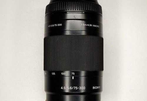 Объектив Sony 75-300mm f/4.5-5.6
