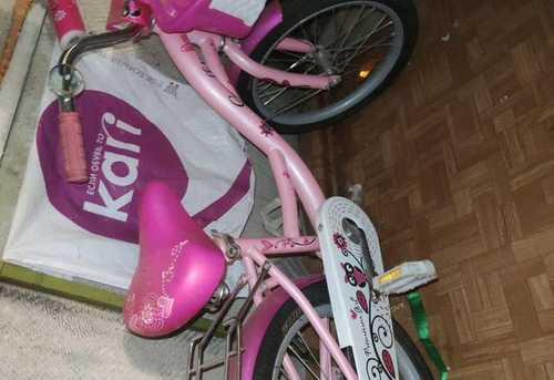 Продам велосипед для девочки, цвет розовый