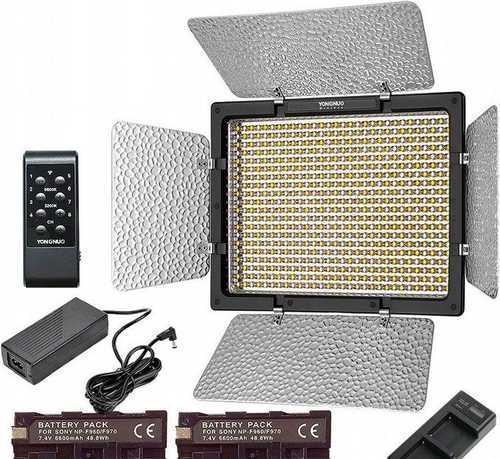 Видеосвет Yongnuo YN-600 L II LED (3200-5500K) KIT