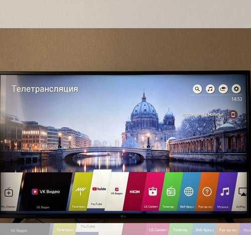 Телевизор LG 43UK6200PLA