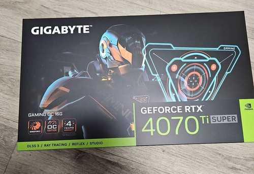 Gigabyte RTX 4070 Ti super gaming OC 16GB