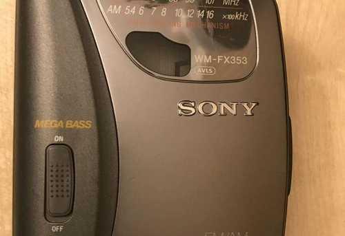 Кассетный аудиоплеер Sony Walkman WM-FX353