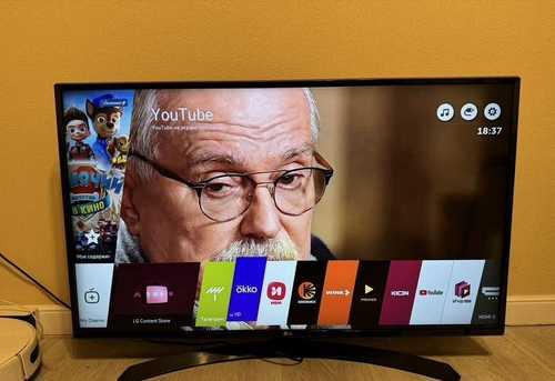 Телевизор LG smart tv 43дюйма