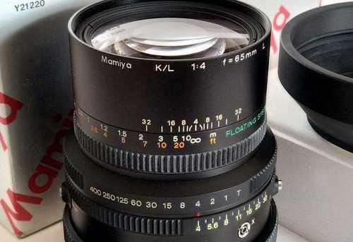 Mamiya K/L 1:4 65 мм L объектив RB67 pro sd lens н