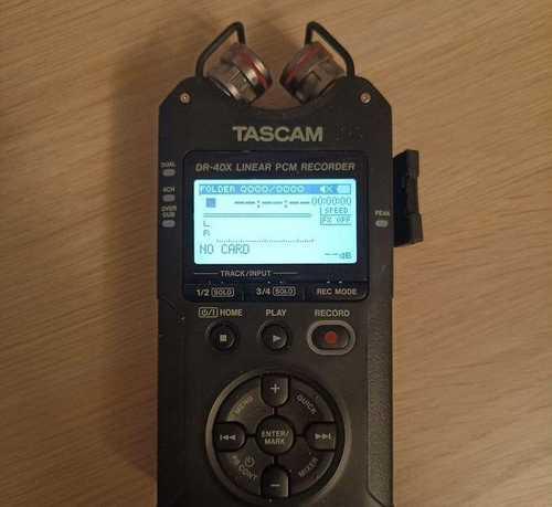 Диктофон Tascam DR-40x