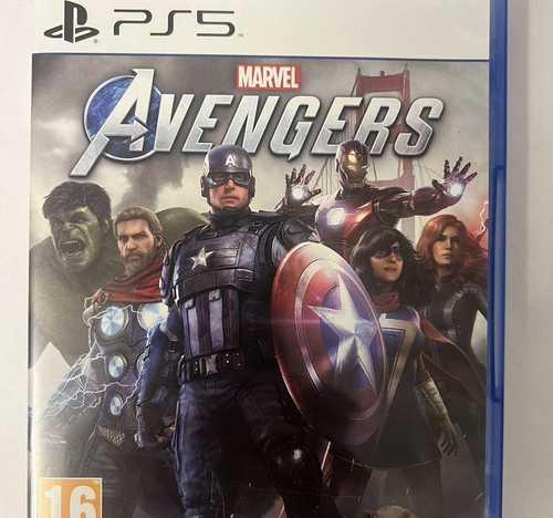 Marvel Avengers Мстители Марвел PS5 диск