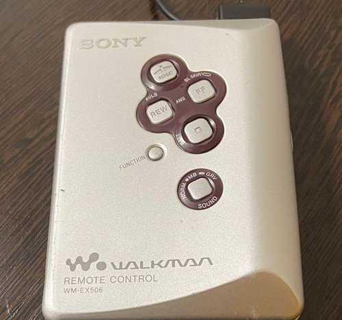 Кассетный плеер Sony wm-ex506