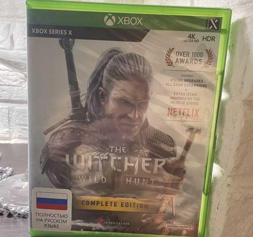 Ведьмак 3 xbox диск