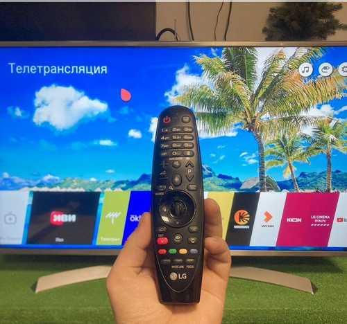 Стильный LG 43” 4k UHD SMART TV Wi-Fi