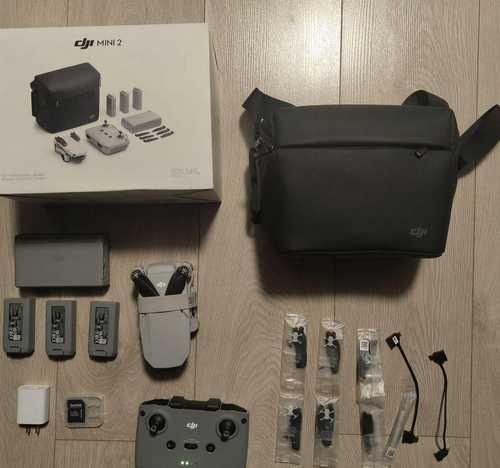 Квадрокоптер dji mini 2 fly more combo