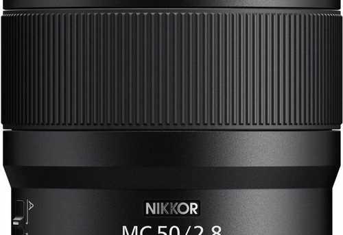 Nikon z 50mm f/2.8 новый (гарантия) nikkor