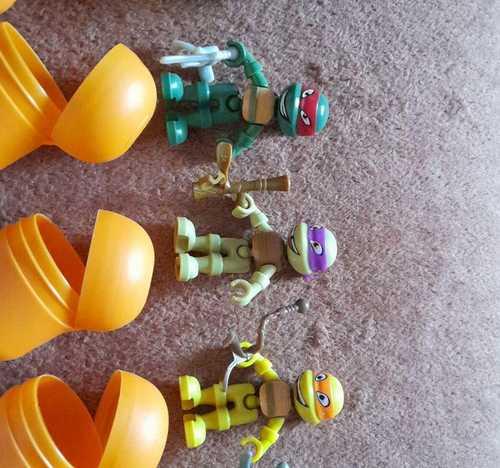 Фигурки tmnt (черепашки-ниндзя) Kinder Surprise