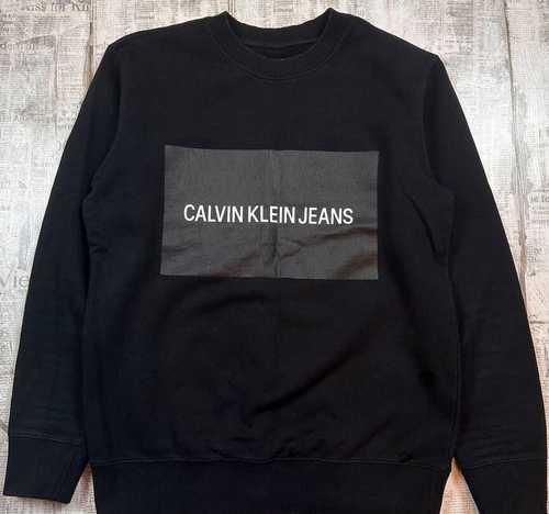 Мужской свитшот Calvin Klein, большой логотип, ори