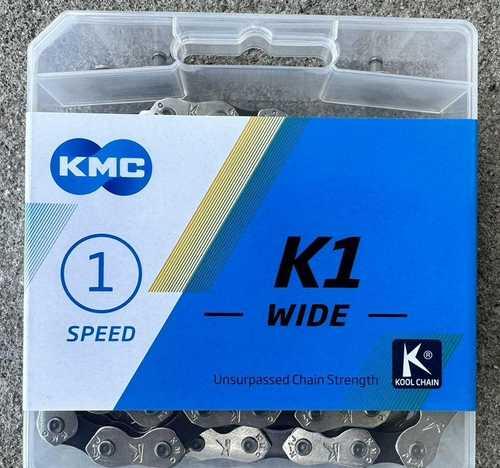 Цепь KMC K1 Wide fixed gear track фикс track fix