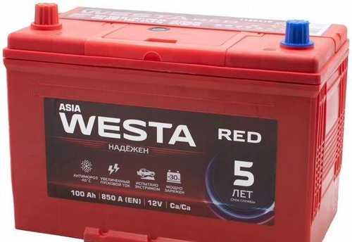 Аккумулятор westa RED Asia 100 Ач 850 А прямая пол