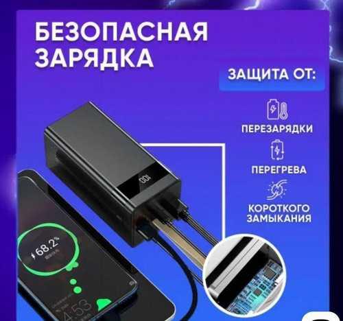 Внешний аккумулятор armaa 50000 mAh