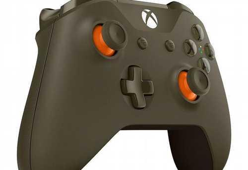 Джойстик беспроводной Xbox One V3 Green/Orange бу