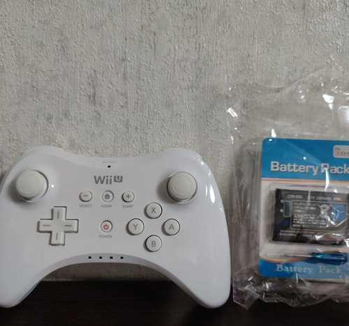 Wii U pro controller / White