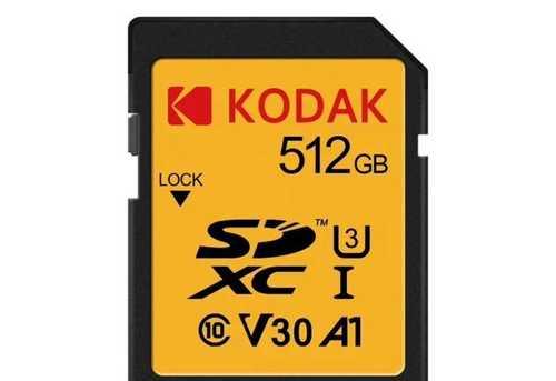 Карта памяти Kodak SD 512gb v30