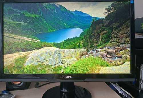 24" Монитор Philips 243E2SB, 1920x1080, 75 Гц, TN