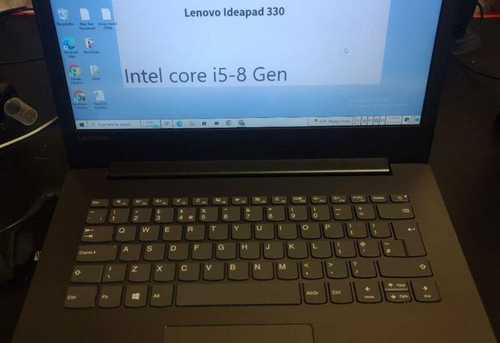14" Lenovo Ideapad 330S-14IKB, 1000 ГБ, Core i5-8250U, RAM 12 ГБ, Intel HD Graphics