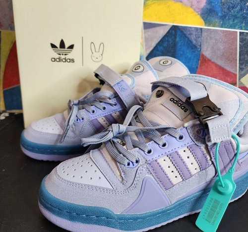 Кроссовки Adidas Bad Bunny Forum Blue