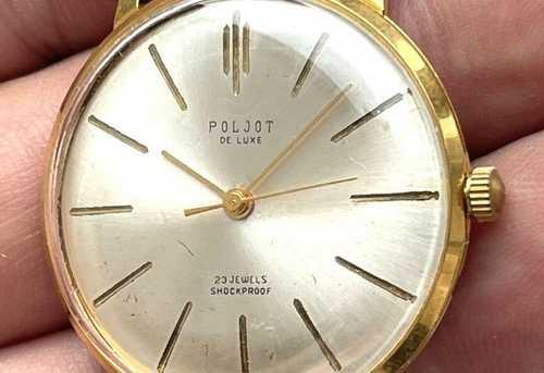 Часы poljot de luxe сделано в СССР механические