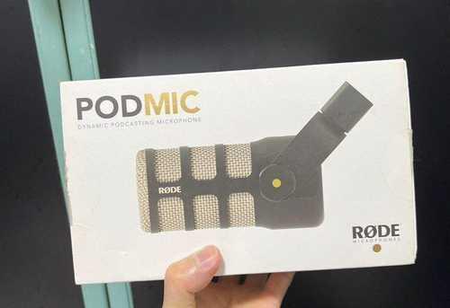 Микрофон Rode Podmic Новый