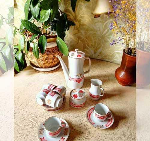 Кофейный сервиз чехословакия