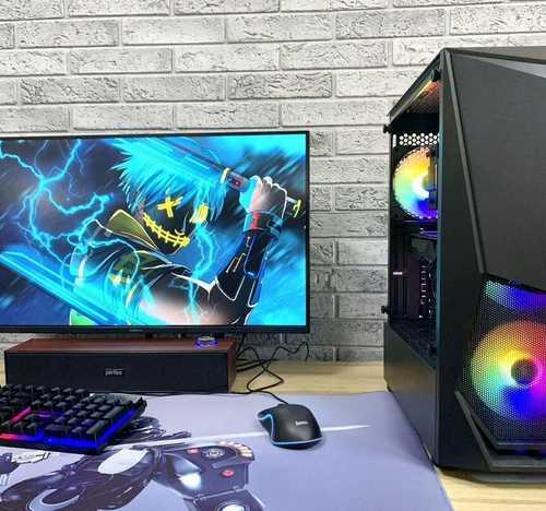 Игровой пк Ryzen 5, GTX 1070 8GB, DDR4, NVMe