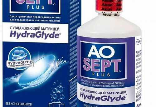 Пероксидная система aosept plus hydraglyde 360мл