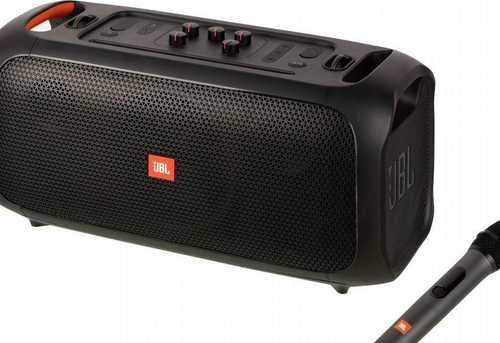 Минисистема JBL Partybox On-The-Go черный 100Вт BT