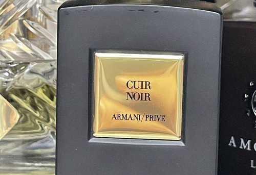 Armani Prive cuir noir Оригинал
