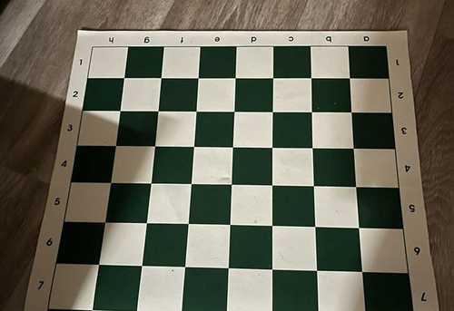 Даска шахматы шашки мягкая 40 на 40 см