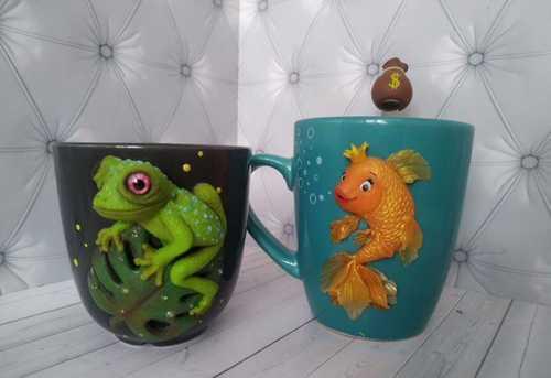 Кружка Икеа с лягушонком