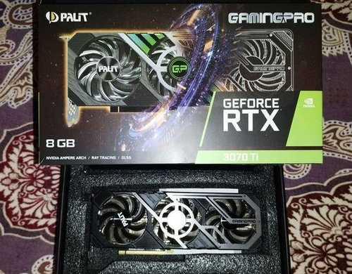 Видеокарта Palit GeForce RTX 3070 Ti GamingPro