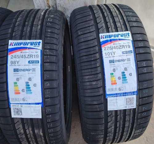 Kinforest KF550-UHP 245/40 R19 и 275/35 R19 100Y