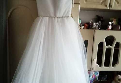 Свадебное платье новое 40-42