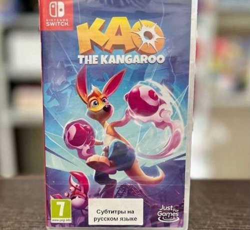 Игра Kao the kangaroo для Nintendo switch