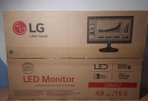 Новый широкоформатный монитор LG 20m47d-b 19,5"