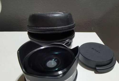 Объектив Sony Vcl-Ecf1 Fisheye Converter на Sony