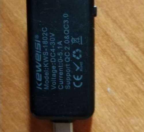 Usb тестер keweisi kws