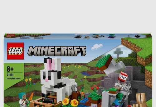 Lego Minecraft 21181 Кроличье ранчо